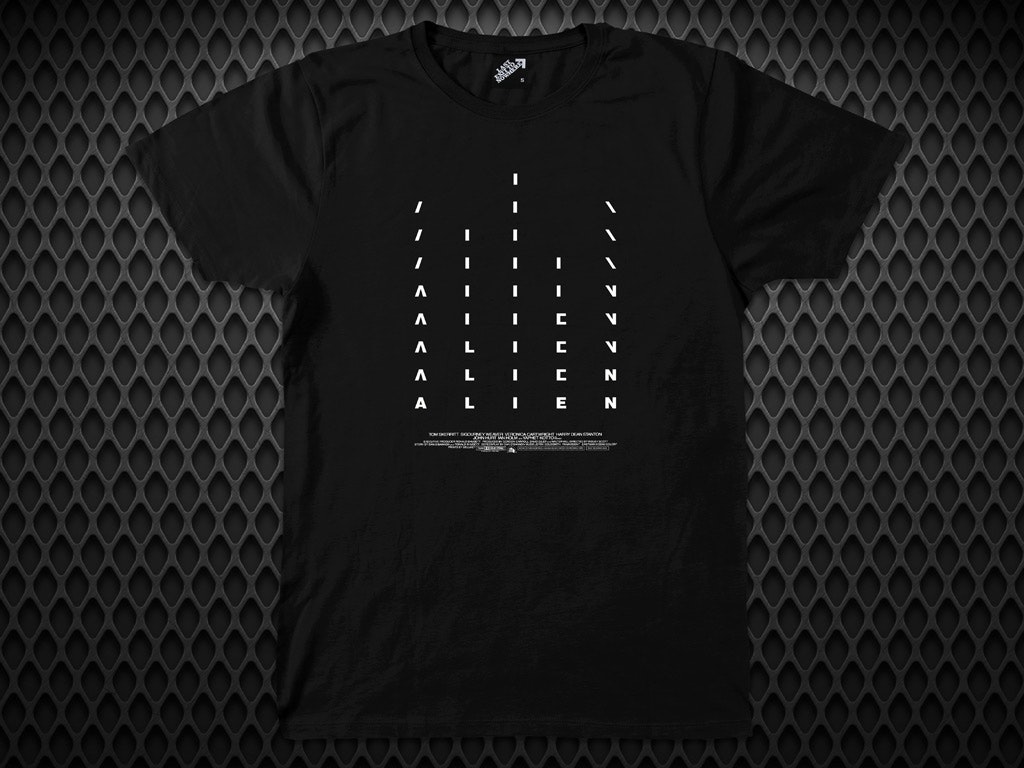 ALIEN TITLE SEQUENCE - SOFT JERSEY T-SHIRT | Last Exit to Nowhere