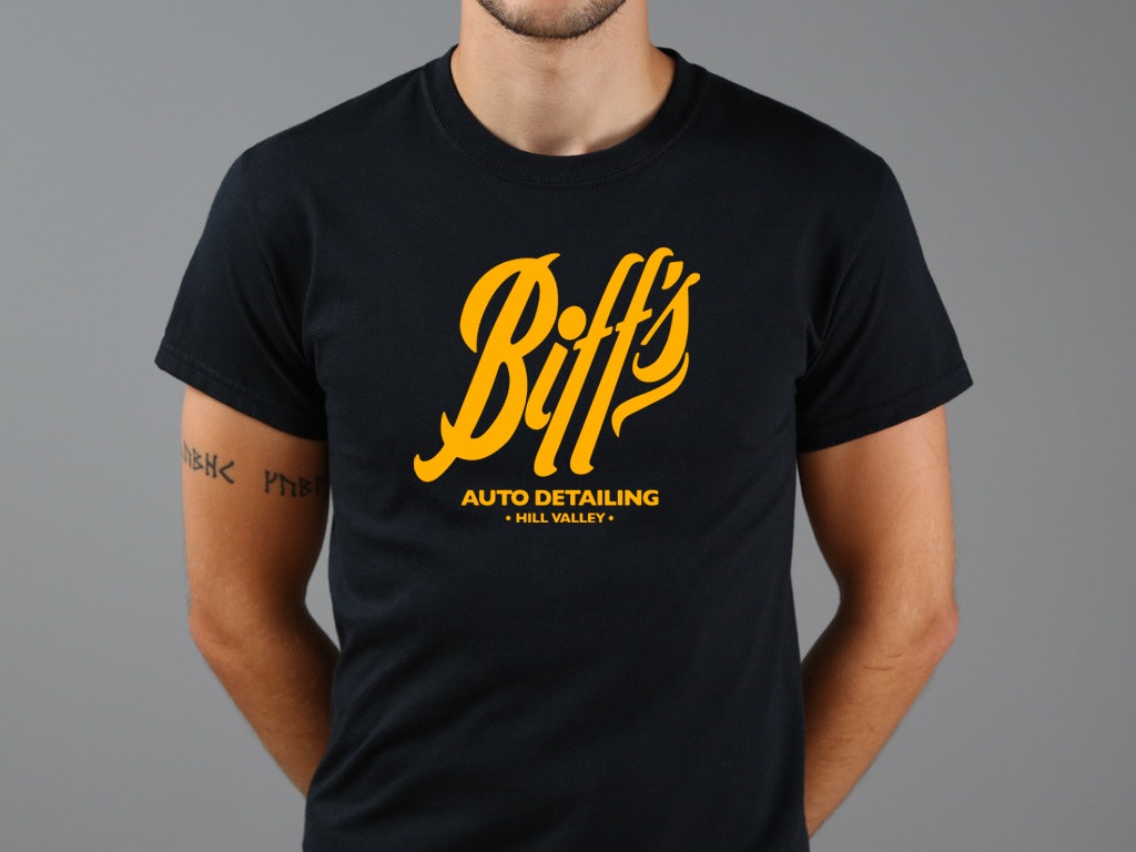 BIFF'S AUTO DETAILING (BLACK) - REGULAR T-SHIRT | Last Exit to Nowhere
