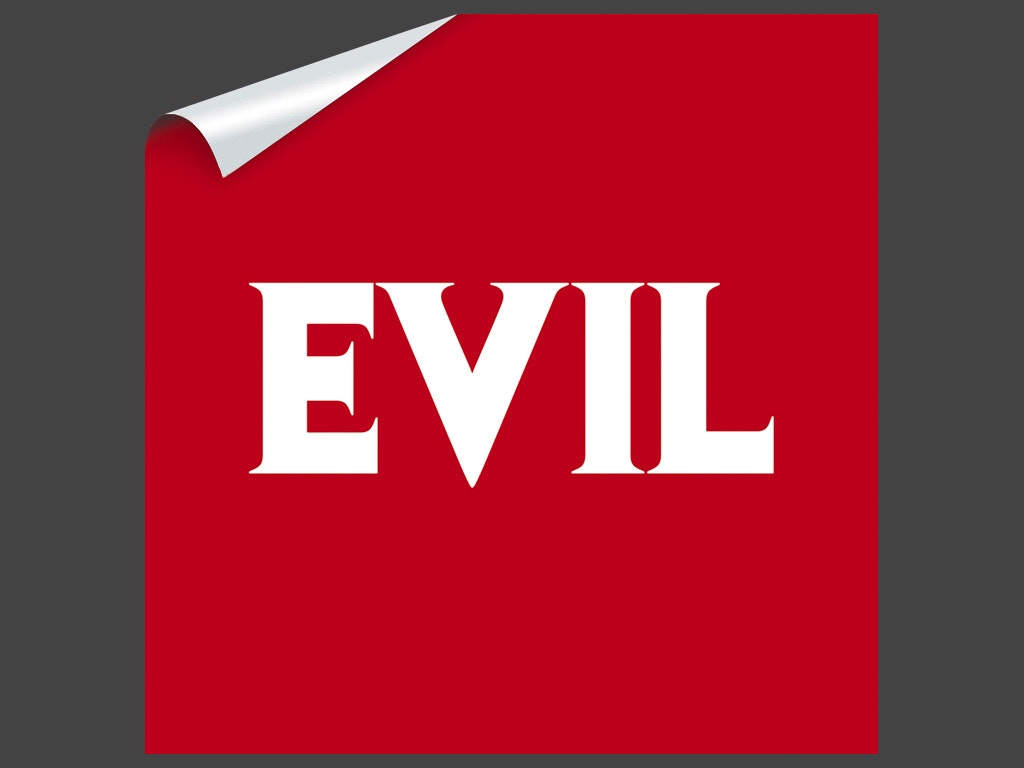 EVIL - STICKER | Last Exit to Nowhere