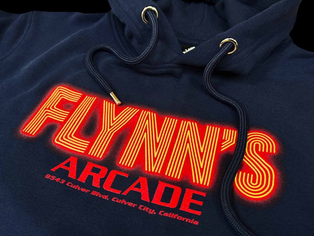 FLYNN'S ARCADE - ORGANIC HOODED TOP | Last Exit to Nowhere
