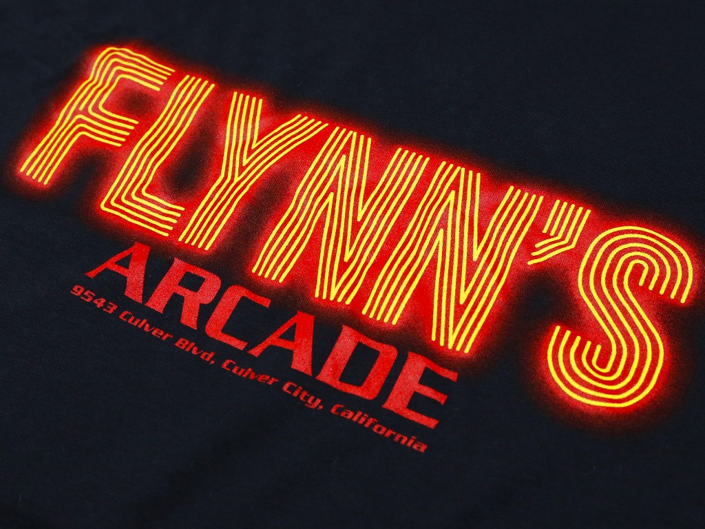 FLYNN'S ARCADE - SOFT JERSEY T-SHIRT | Last Exit to Nowhere
