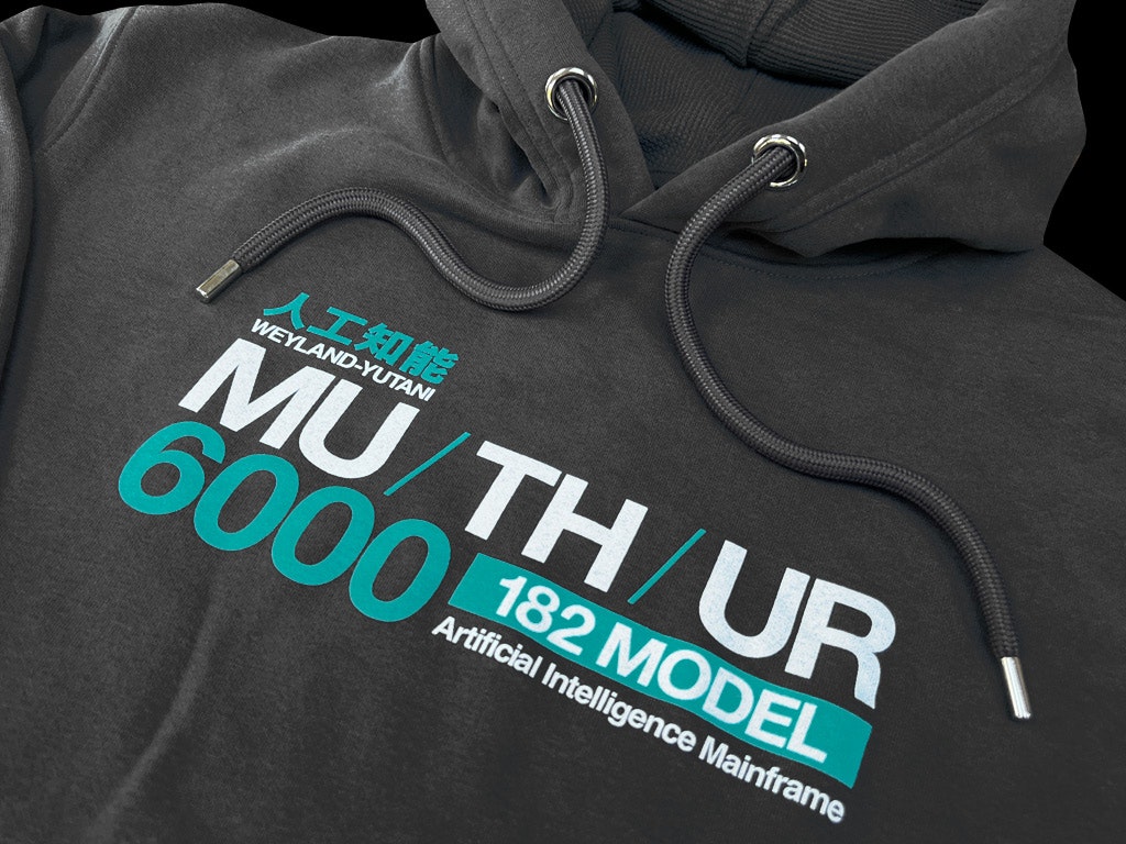 MU-TH-UR 6000 - ORGANIC HOODED TOP | Last Exit to Nowhere