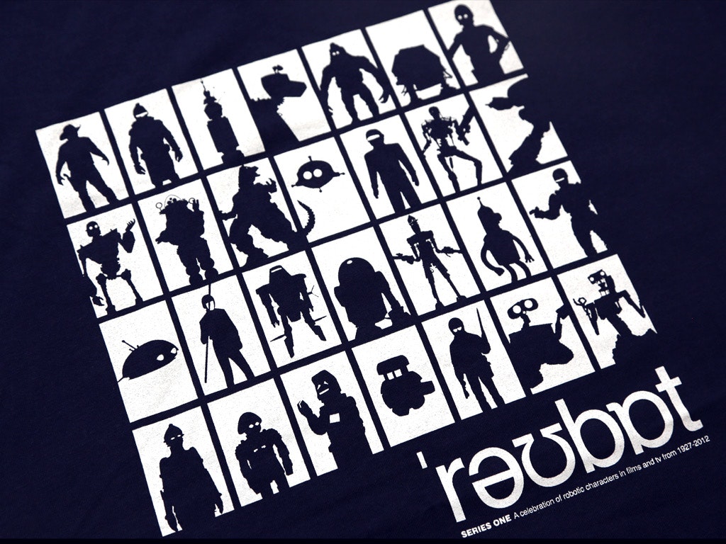 ROBOT (NAVY) - SOFT JERSEY T-SHIRT | Last Exit to Nowhere