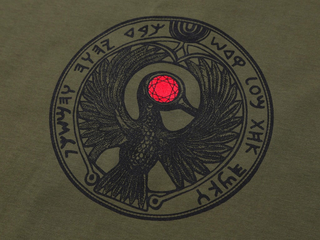 STAFF OF RA HEADPIECE - LONG SLEEVE T-SHIRT | Last Exit to Nowhere
