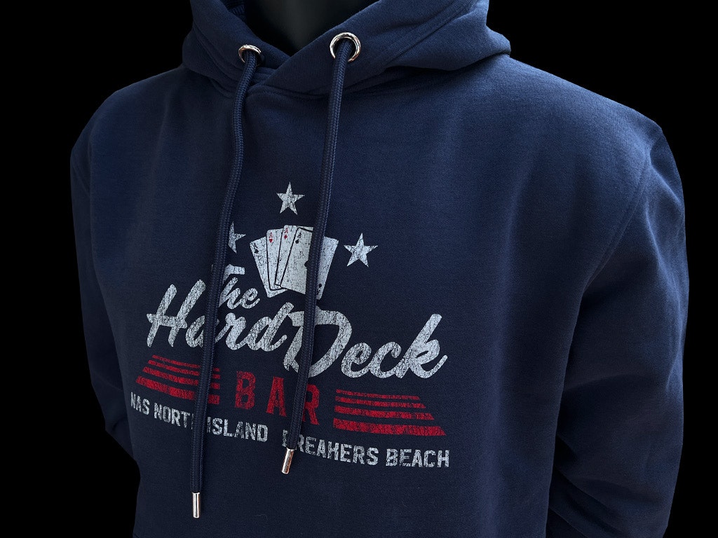 THE HARD DECK BAR - ORGANIC HOODED TOP | Last Exit to Nowhere