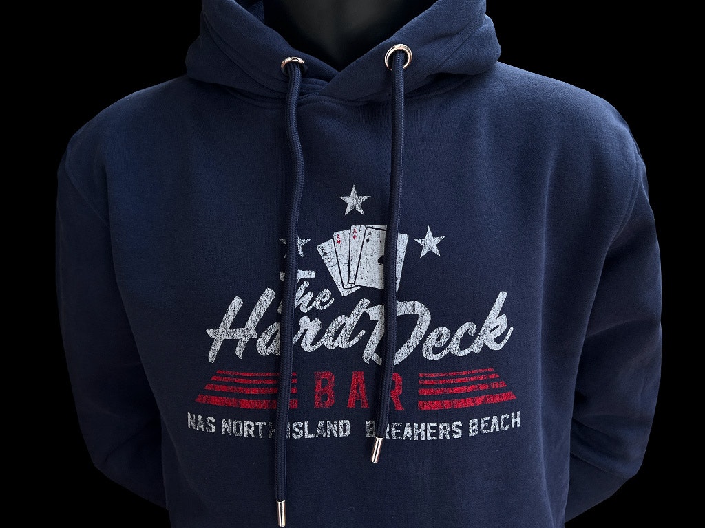 THE HARD DECK BAR - ORGANIC HOODED TOP | Last Exit to Nowhere