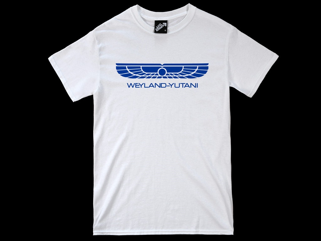 WEYLAND-YUTANI CORP (WHITE) - REGULAR T-SHIRT | Last Exit to Nowhere